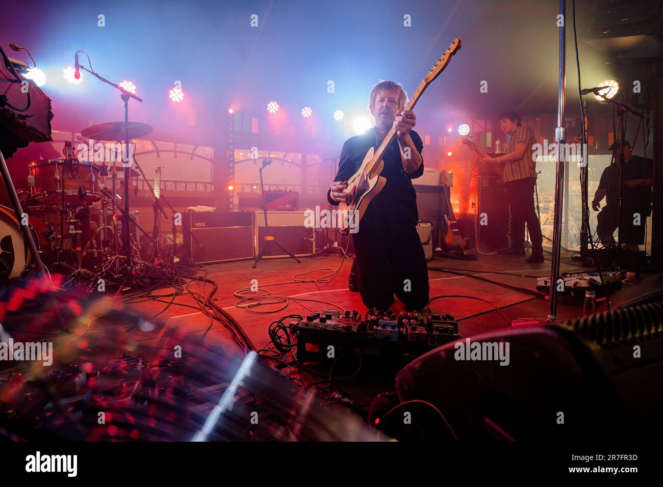 Bergen, Norway. 14th June, 2023. The American rock band Spoon performs ...