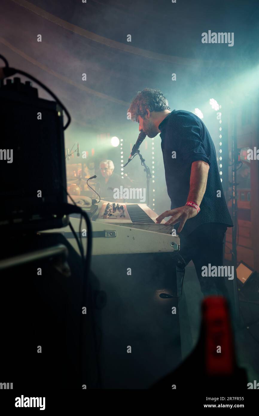 Bergen, Norway. 14th June, 2023. The American rock band Spoon performs ...