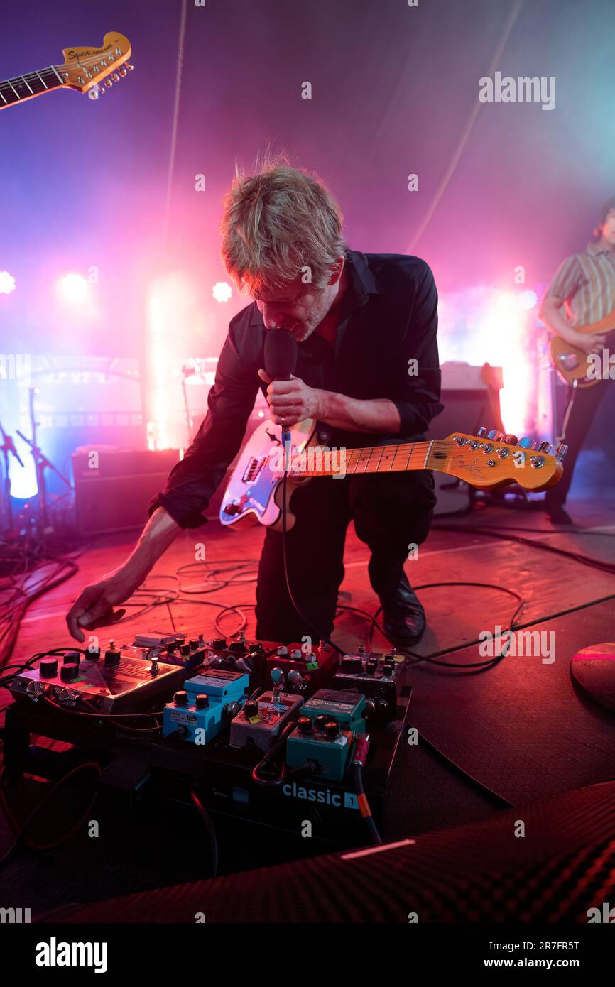 Bergen, Norway. 14th June, 2023. The American rock band Spoon performs ...