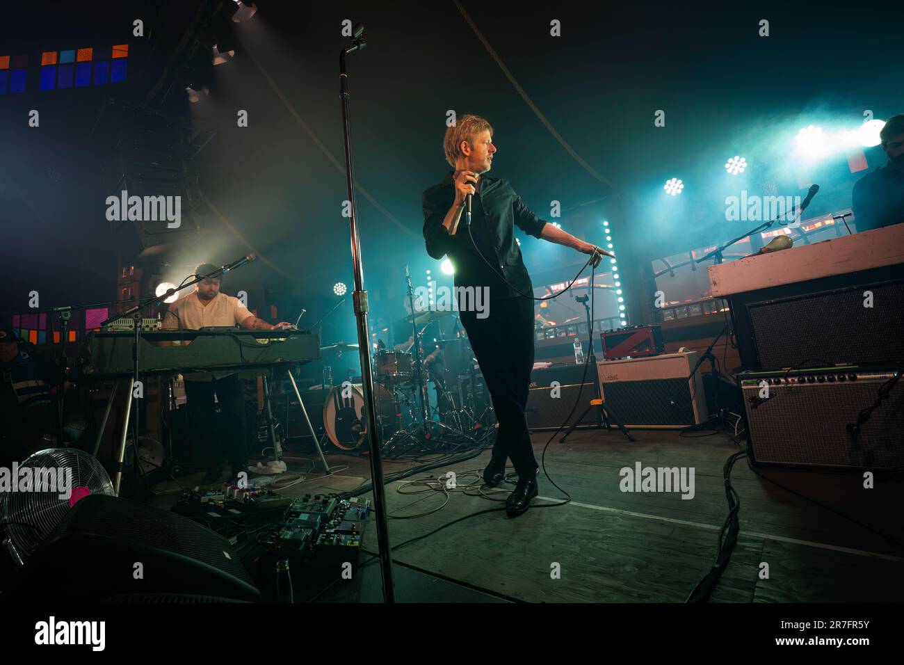 Bergen, Norway. 14th June, 2023. The American rock band Spoon performs ...