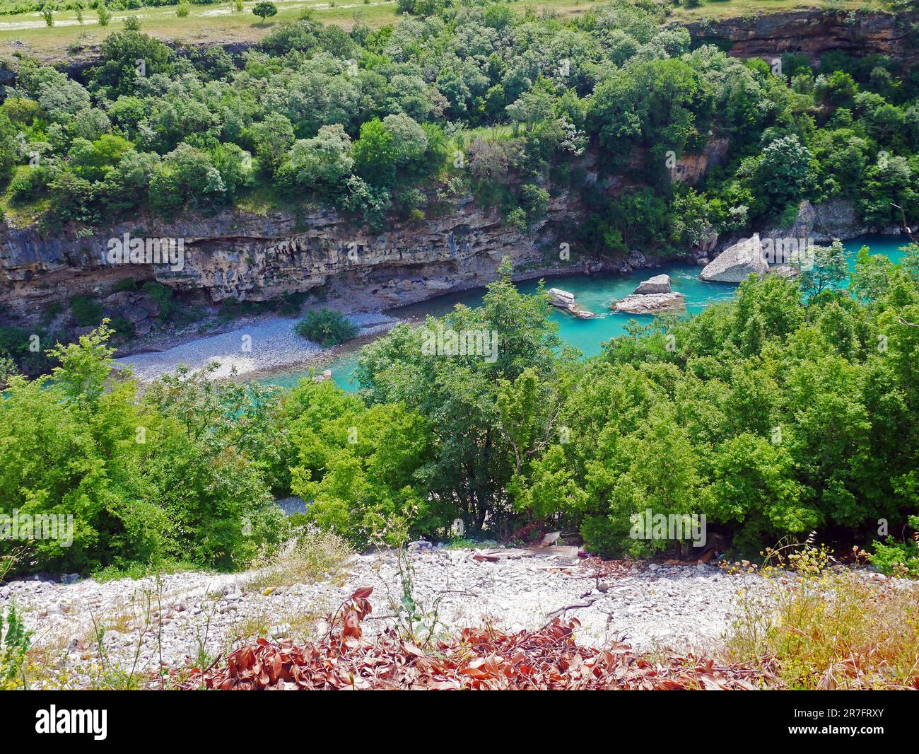 Montenegro, Moraca river Stock Photo - Alamy