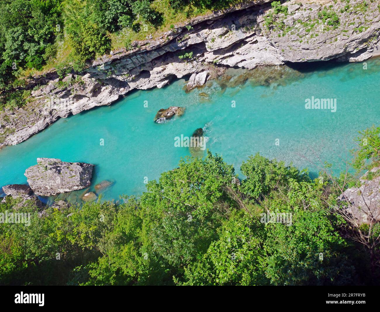 Montenegro, Moraca river Stock Photo - Alamy