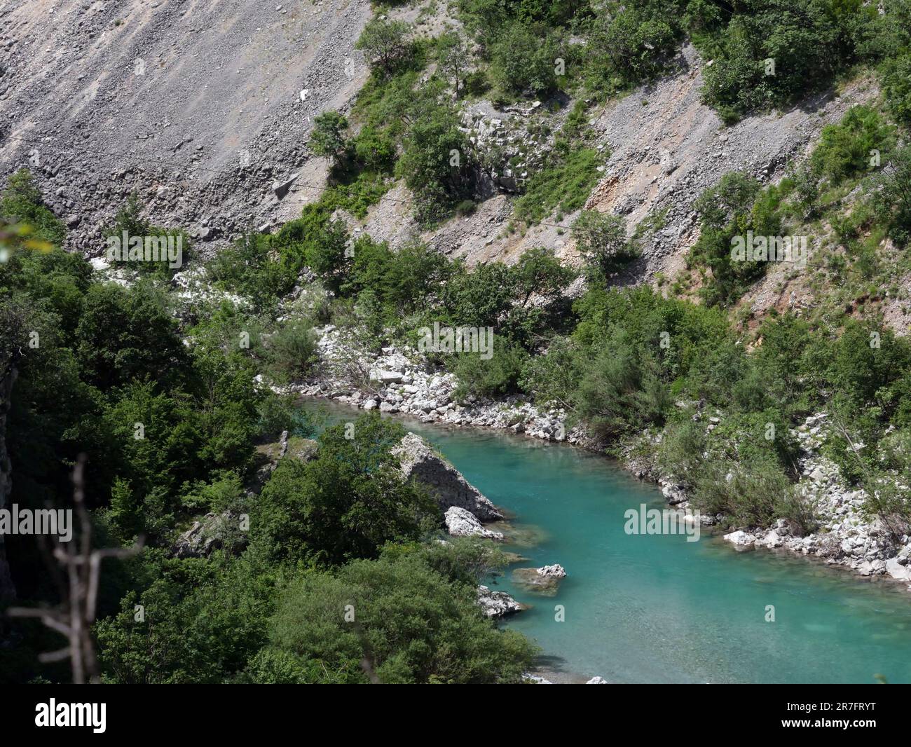 Montenegro, Moraca river Stock Photo - Alamy