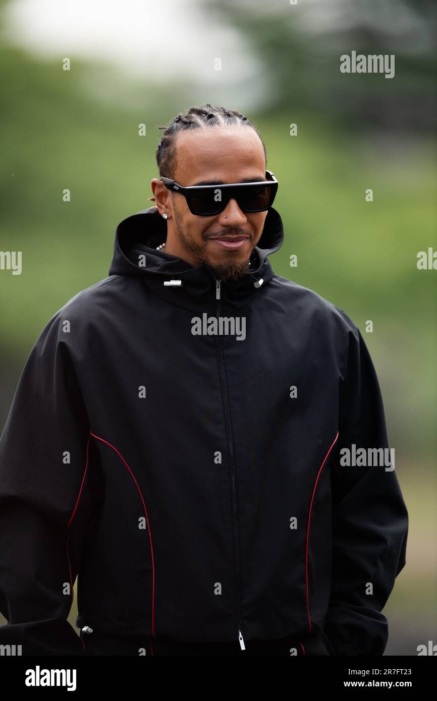 Montreal, Canada. 15th June, 2023. Lewis Hamilton (GBR) Mercedes AMG F1 ...