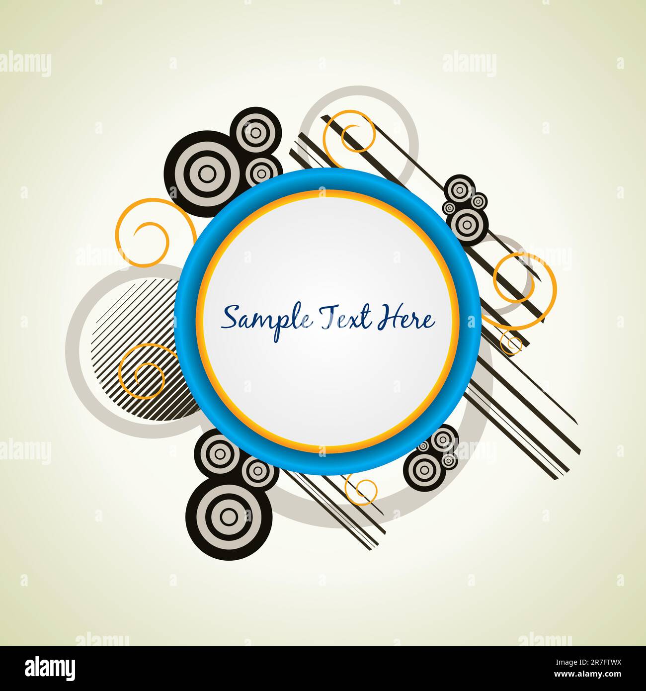 Tree stage background Stock Vector Images - Alamy