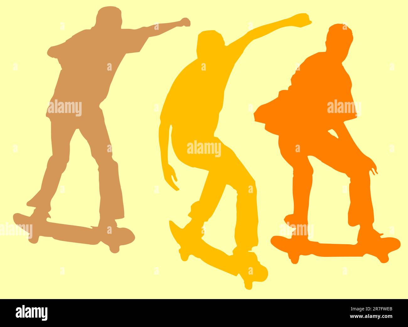 Urban skateboard Stock Vector Images - Alamy