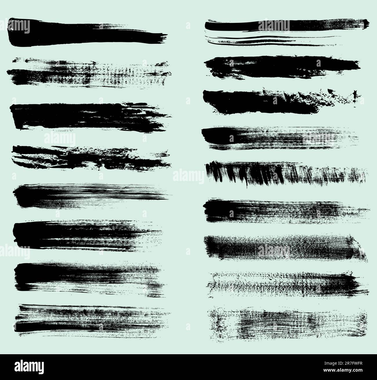 Grunge brushes hi-res stock photography and images - Alamy