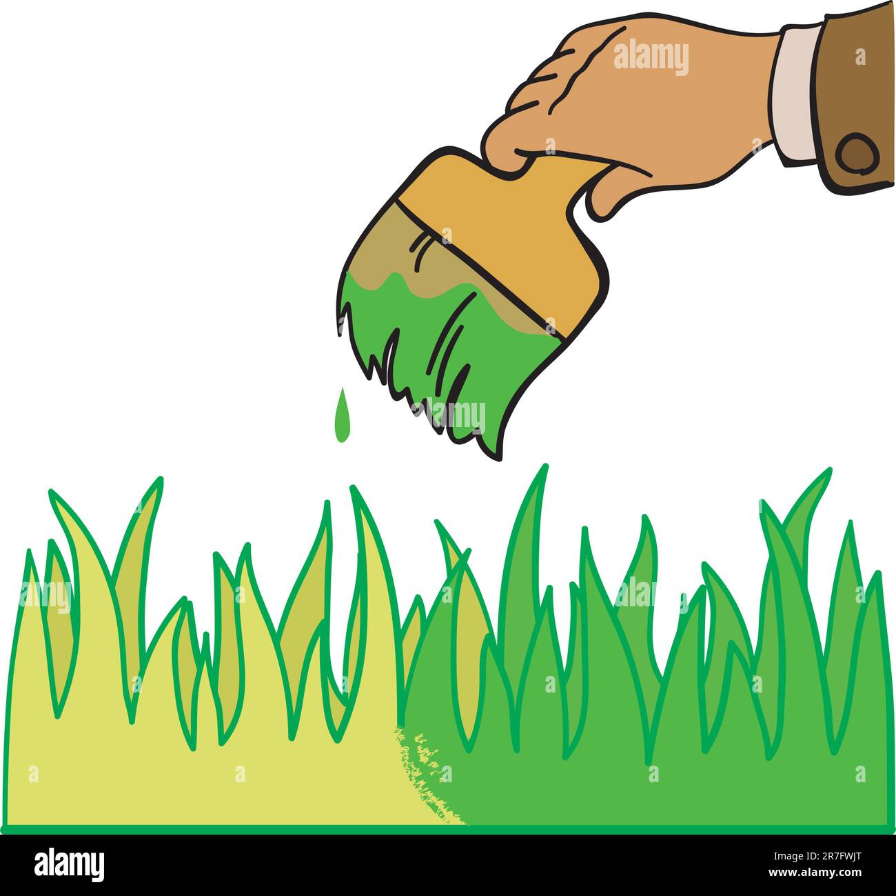 Greenery illustration hi-res stock photography and images - Alamy