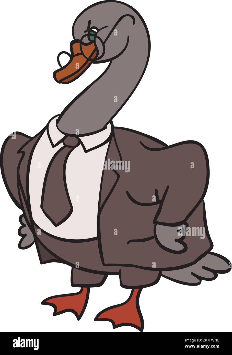 Male goose Stock Vector Images - Alamy