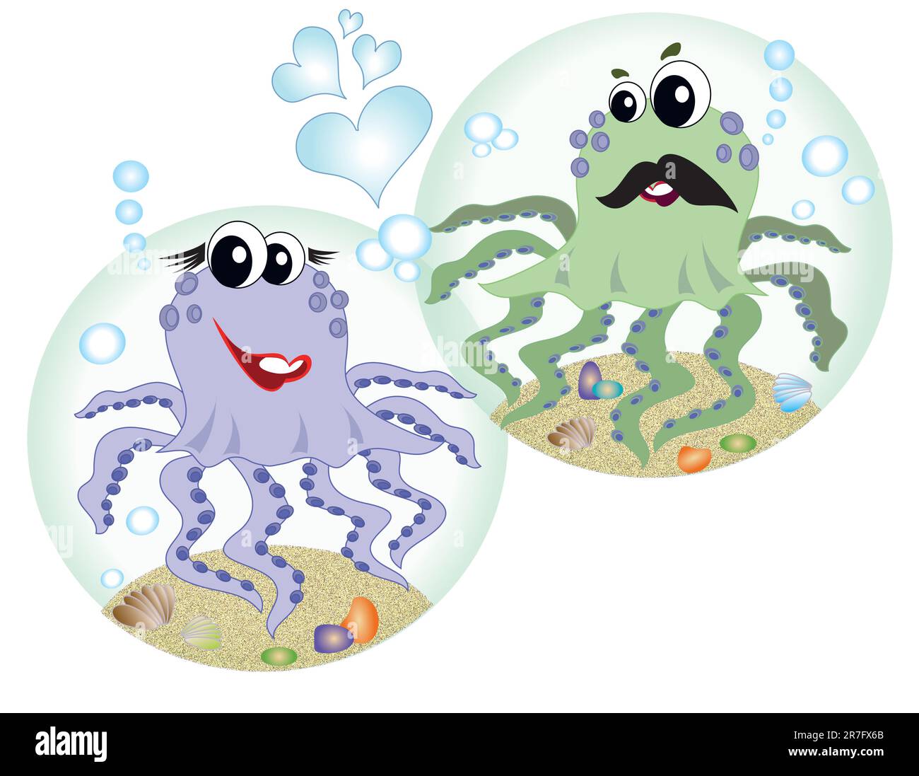 Two octopus hi-res stock photography and images - Alamy