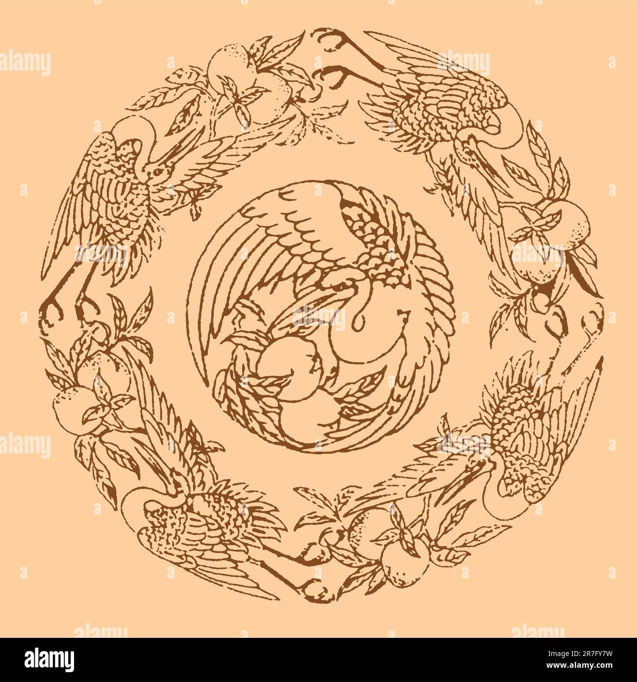 Historical Chinese painting Stock Vector Image & Art - Alamy