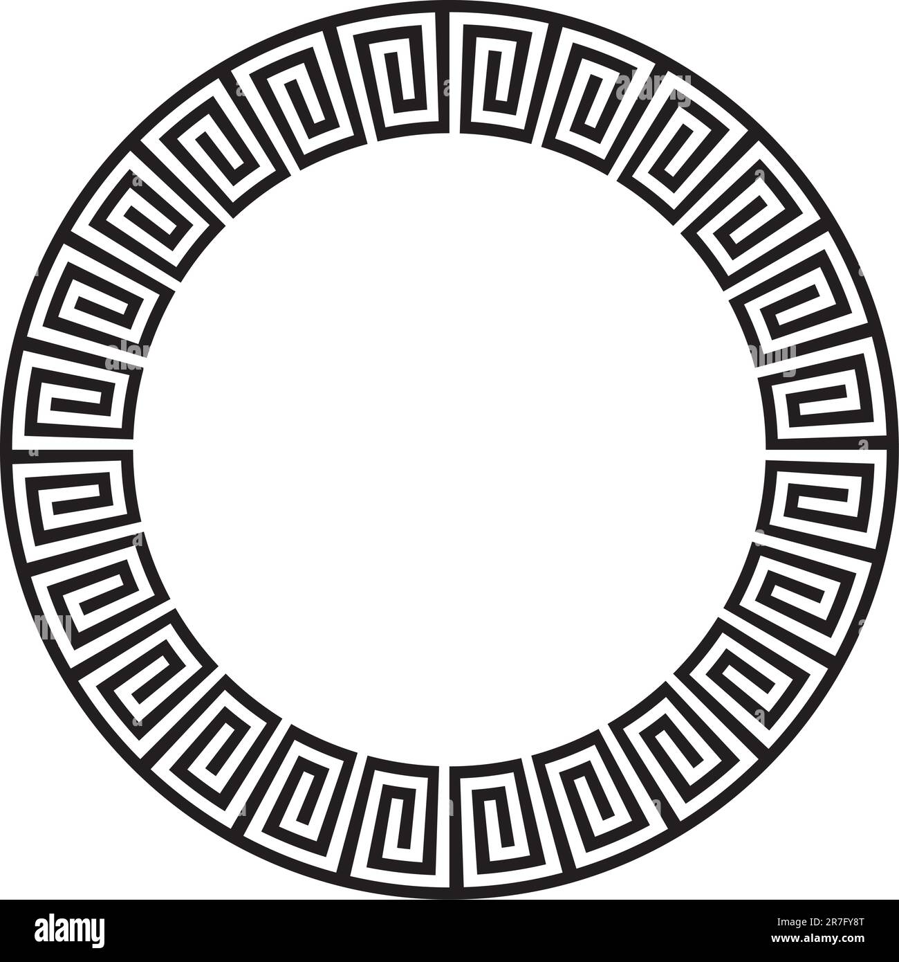 Circular ancient aztec goemetric ornate design Stock Vector Image & Art ...