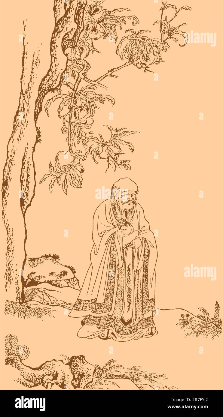Historical Chinese painting Stock Vector Image & Art - Alamy