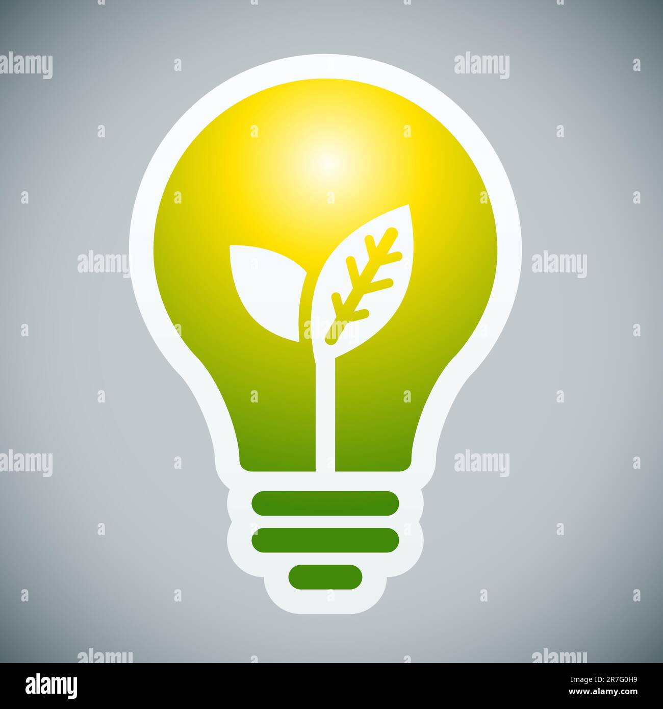 Grey green shoots Stock Vector Images - Alamy