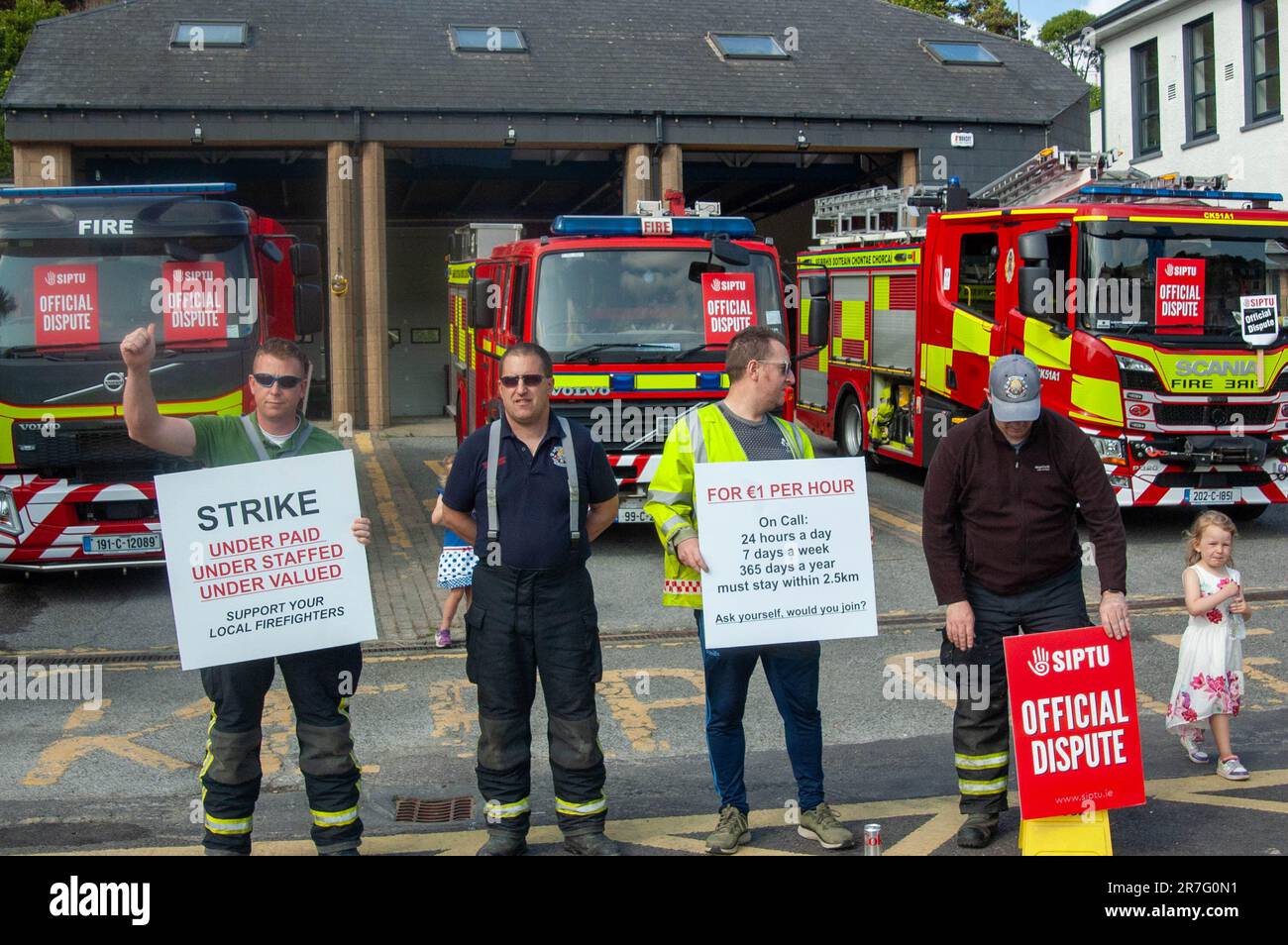 Bantry, West Cork, Ireland Thursday 15 June 2023; Retained Firefighters ...