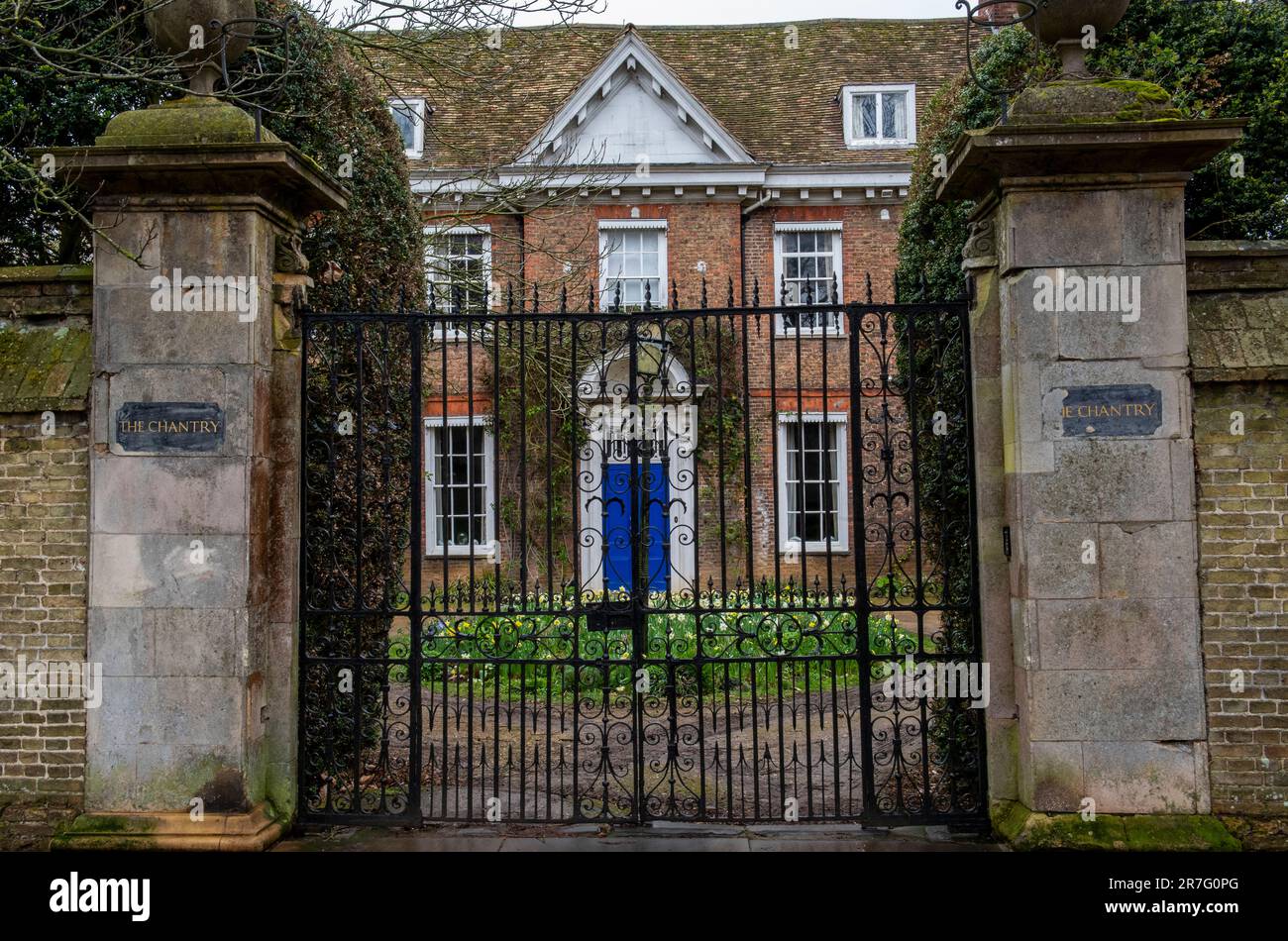 Wrought iron gated windows hi-res stock photography and images - Alamy