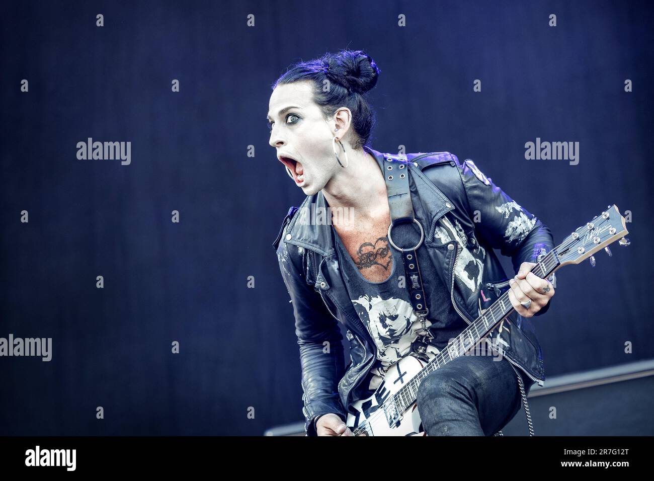 Solvesborg, Sweden. 07th, June 2023. The Swedish industrial metal band ...