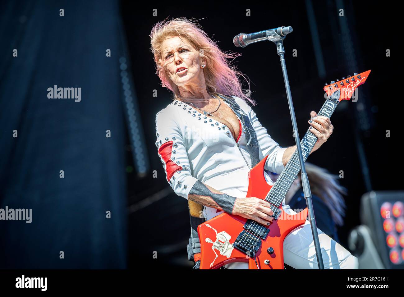 Solvesborg, Sweden. 08th, June 2023. The American vocalist and ...