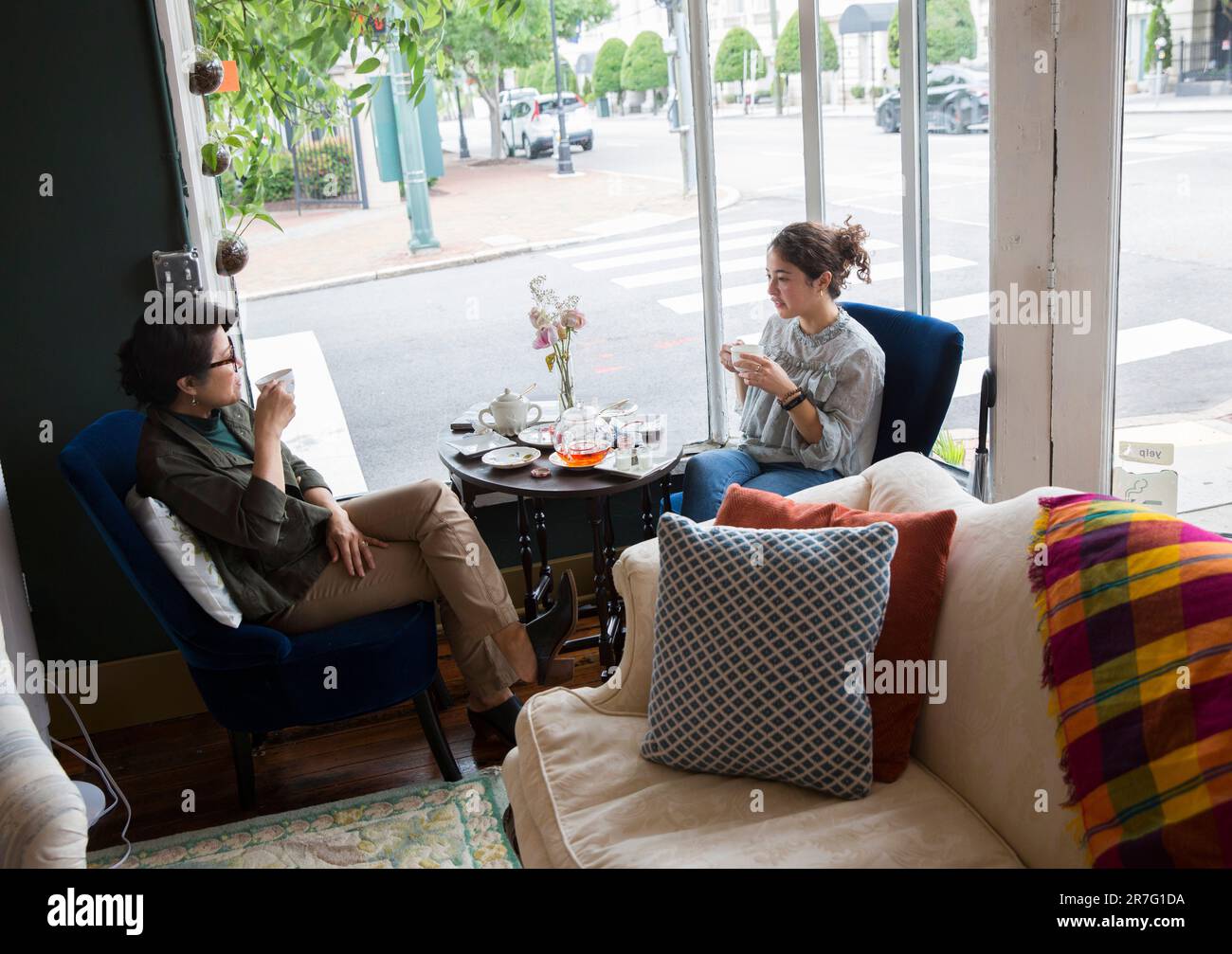 Fay Chelmow, left, and her daughter, Jenny, of Richmond have their ...