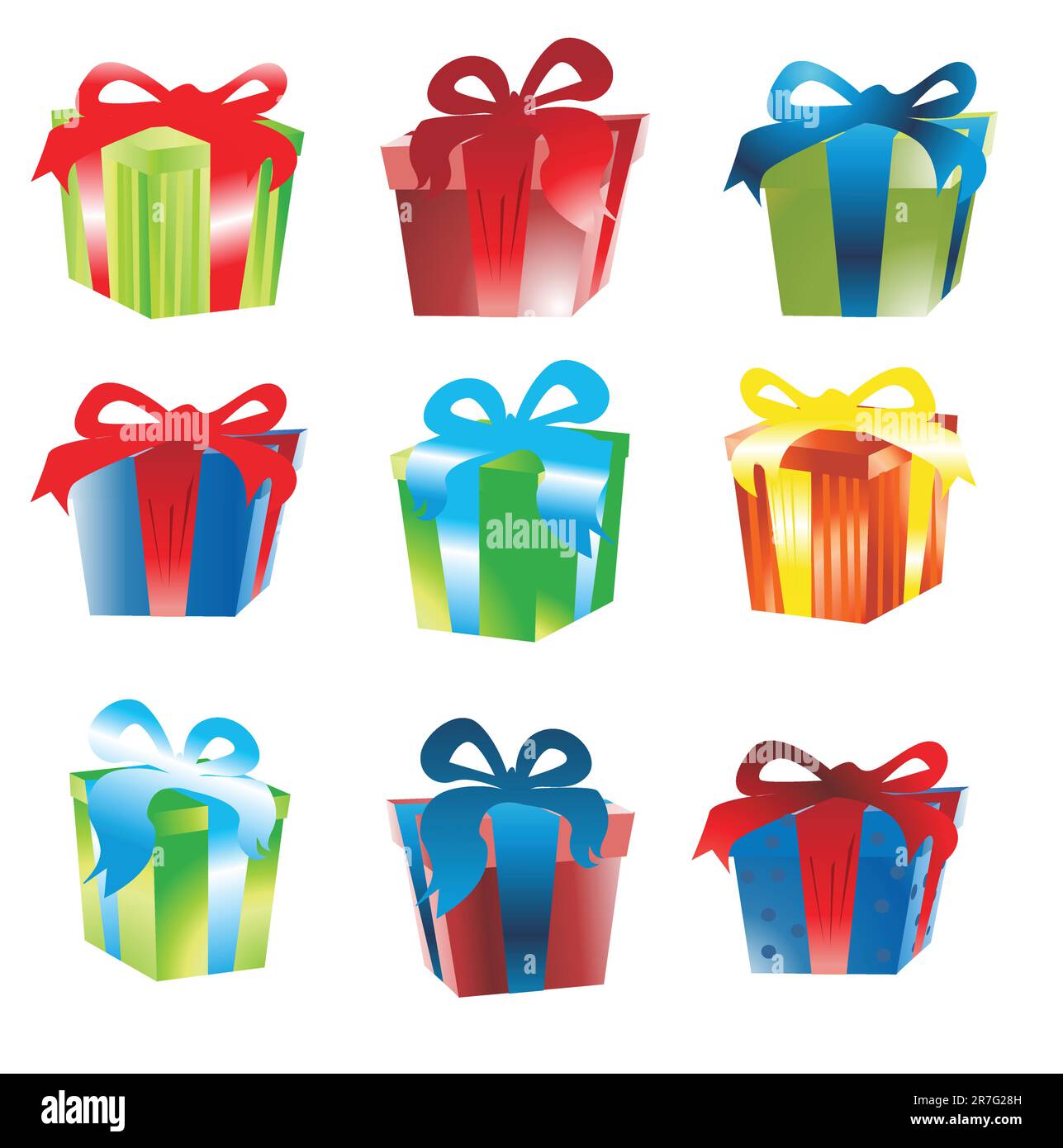 gift box vector Stock Vector Image & Art - Alamy