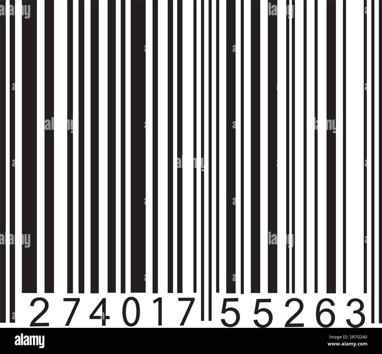 vector illustration of bar-code Stock Vector Image & Art - Alamy