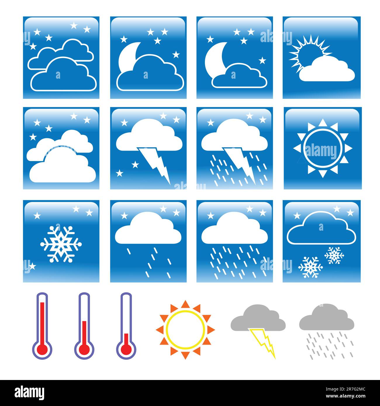 Rain daytime Stock Vector Images - Alamy