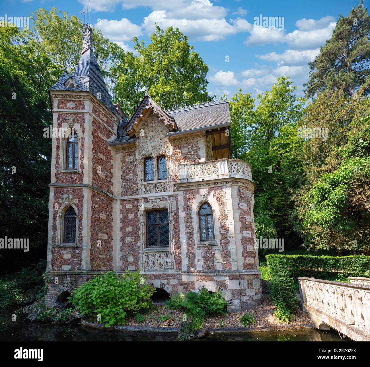 Chateau d'If in the Park de Monte-Cristo, Alexander Dumas residence ...