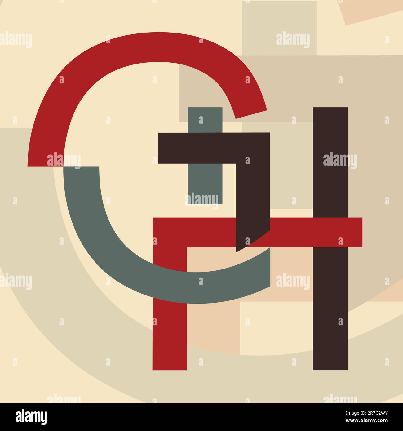Alphabet "G, H Stock Vector Image & Art - Alamy