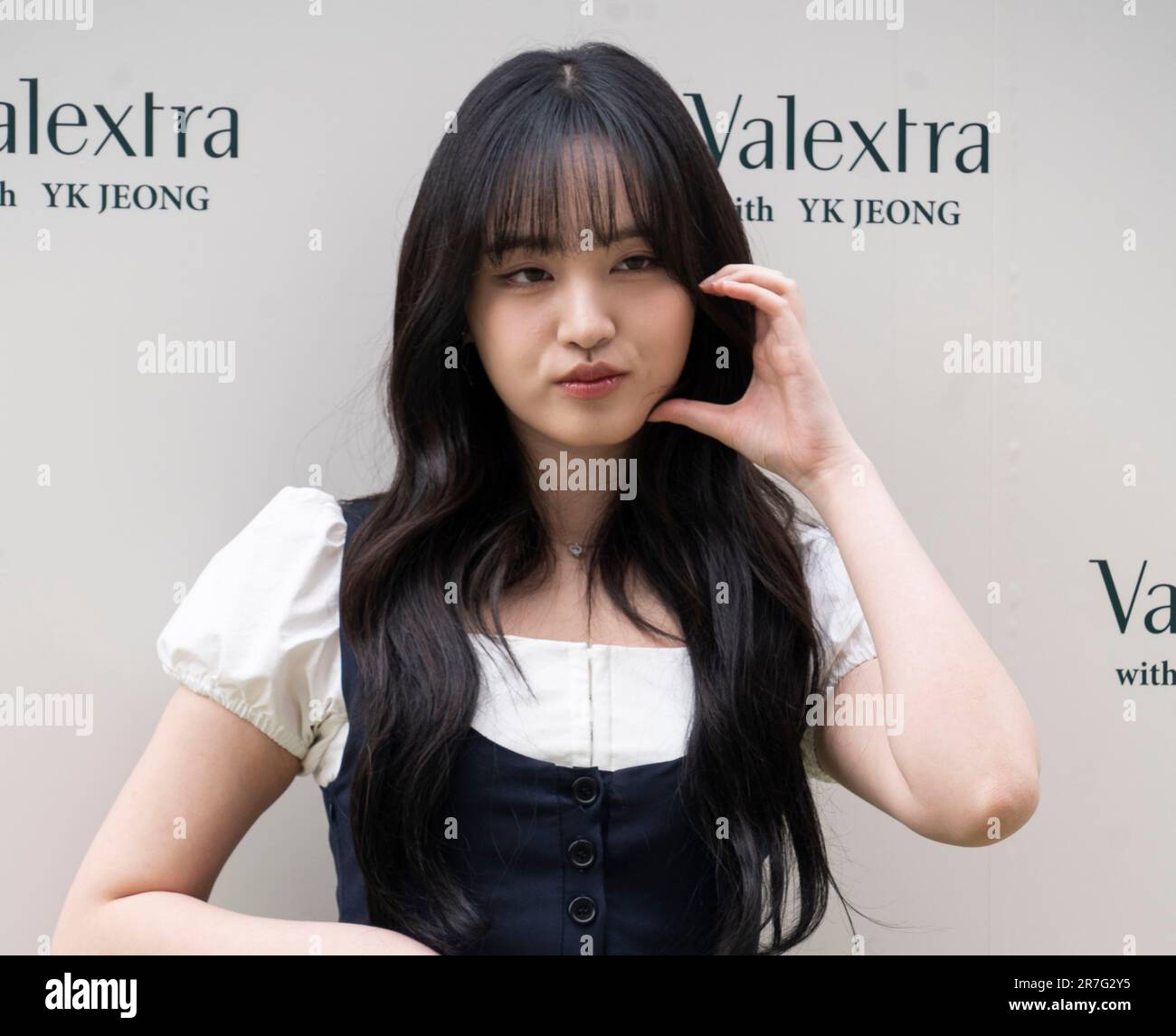 Seoul, South Korea. 15th June, 2023. South Korean vocal Liz, member of ...