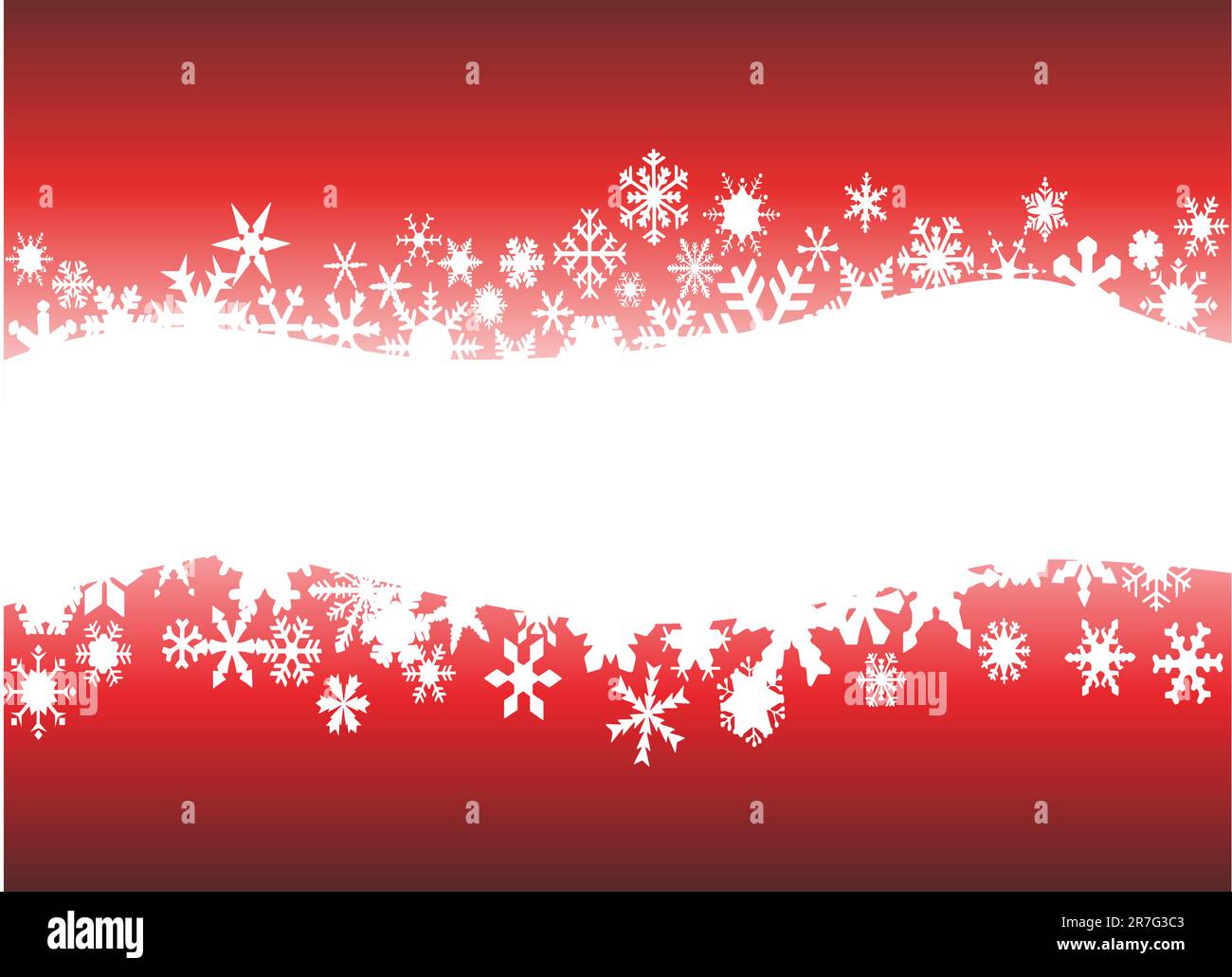 Snowflake background with place for text Stock Vector Image & Art - Alamy