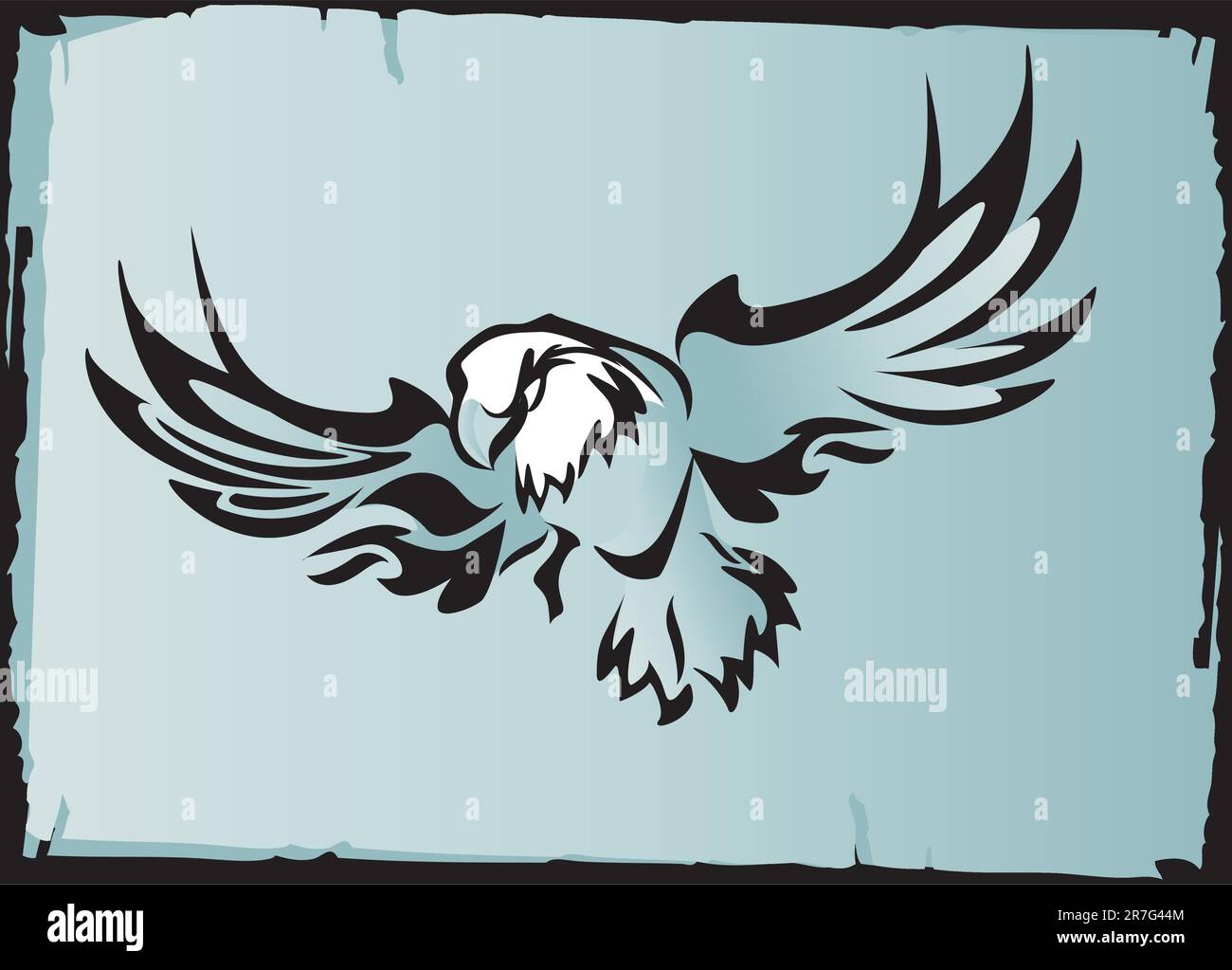 Illustration eagle Stock Vector Images - Alamy
