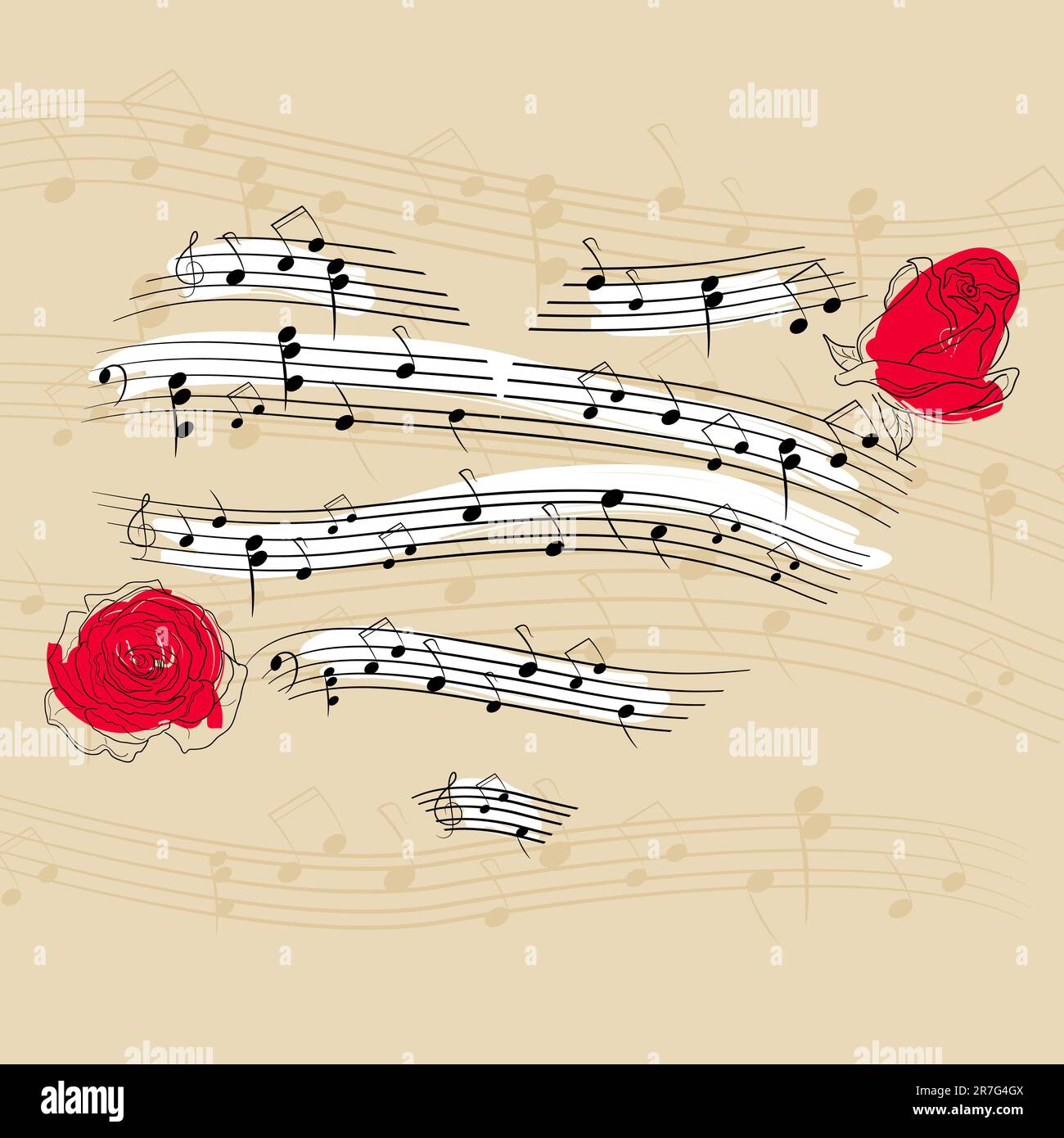 Opera rose Stock Vector Images - Alamy