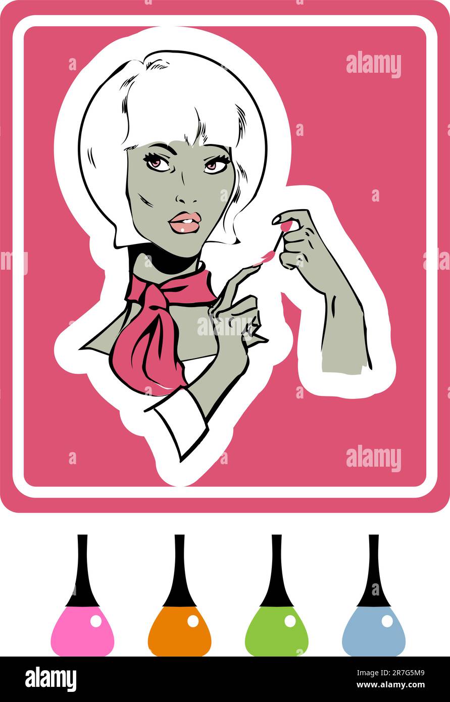 Card hand close up Stock Vector Images - Alamy