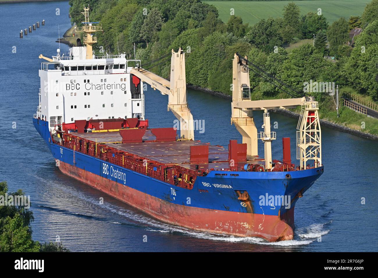 General Cargo Ship BBC VIRGINIA Stock Photo - Alamy