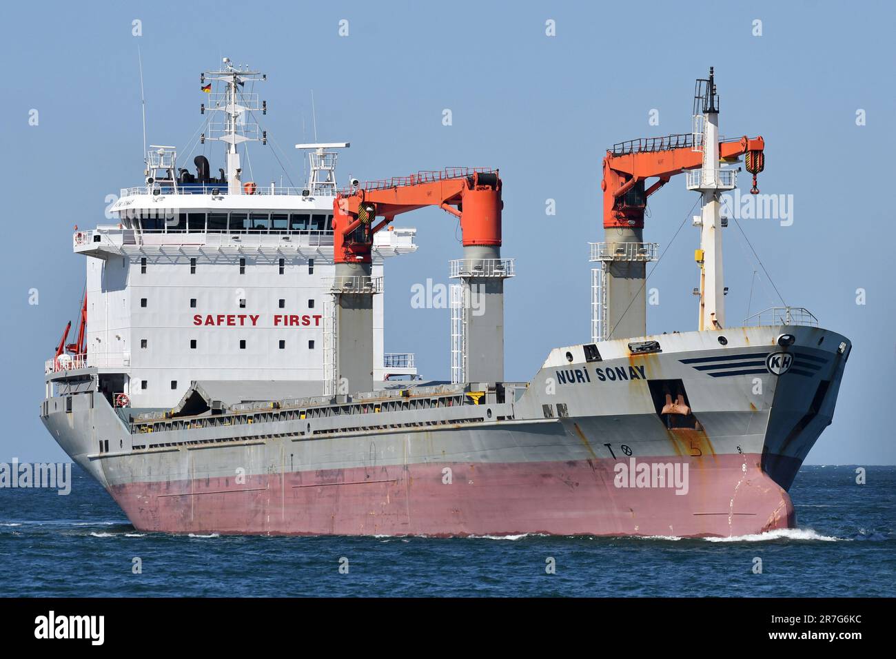 General Cargo Ship NURI SONAY Stock Photo - Alamy