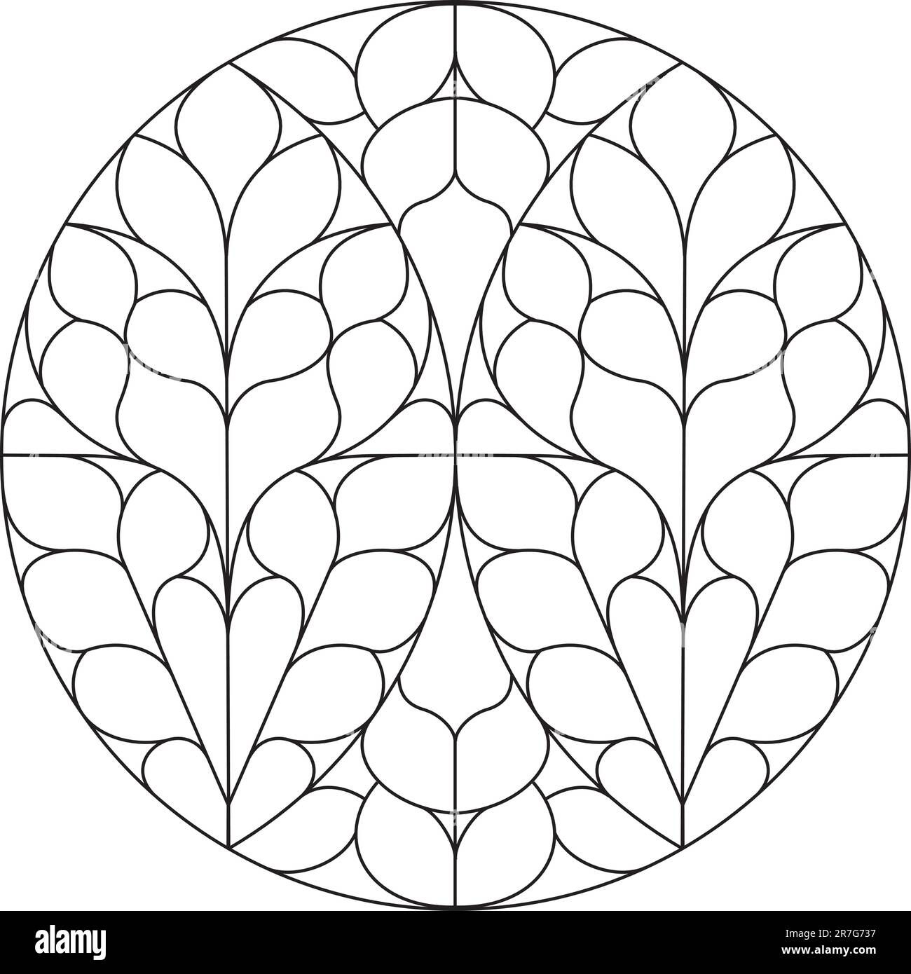 Cathedral church of the Stock Vector Images - Alamy