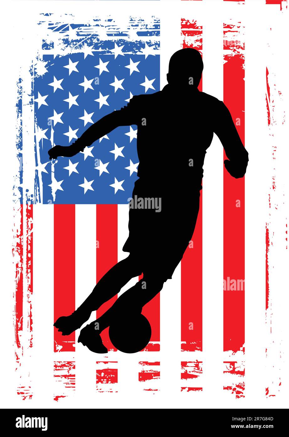 soccer player vector Stock Vector Image & Art - Alamy