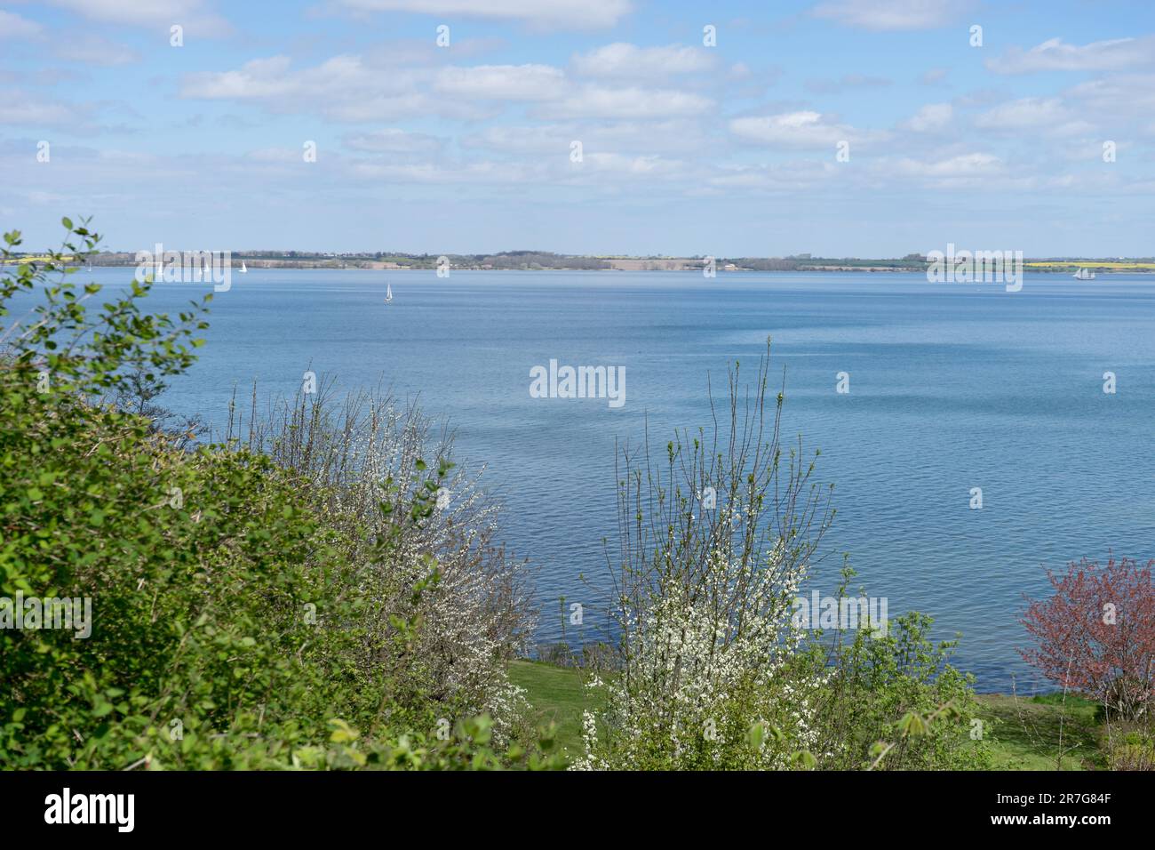 Coastal landscape with the north sea hi-res stock photography and ...