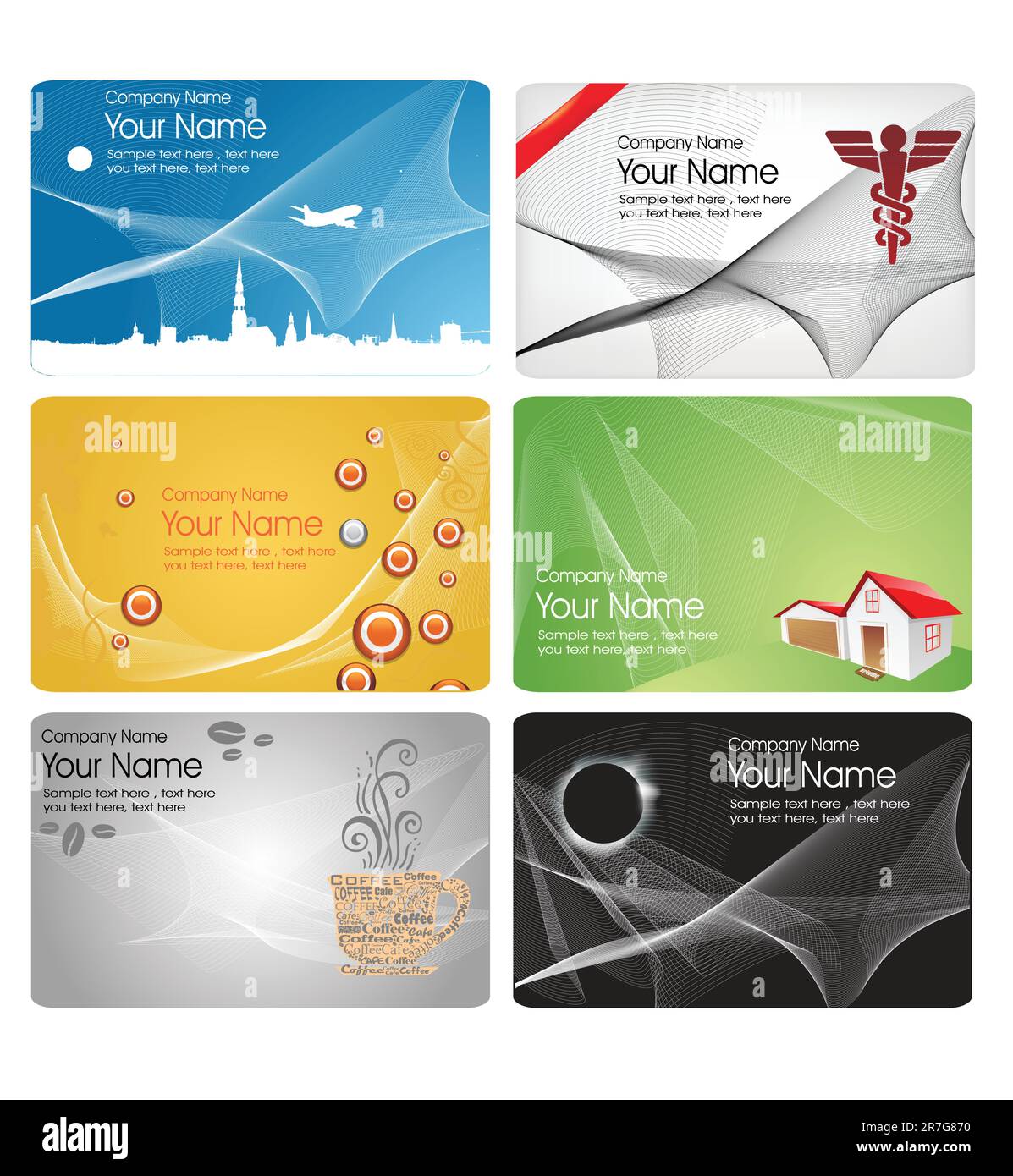 vector business card Stock Vector Image & Art - Alamy