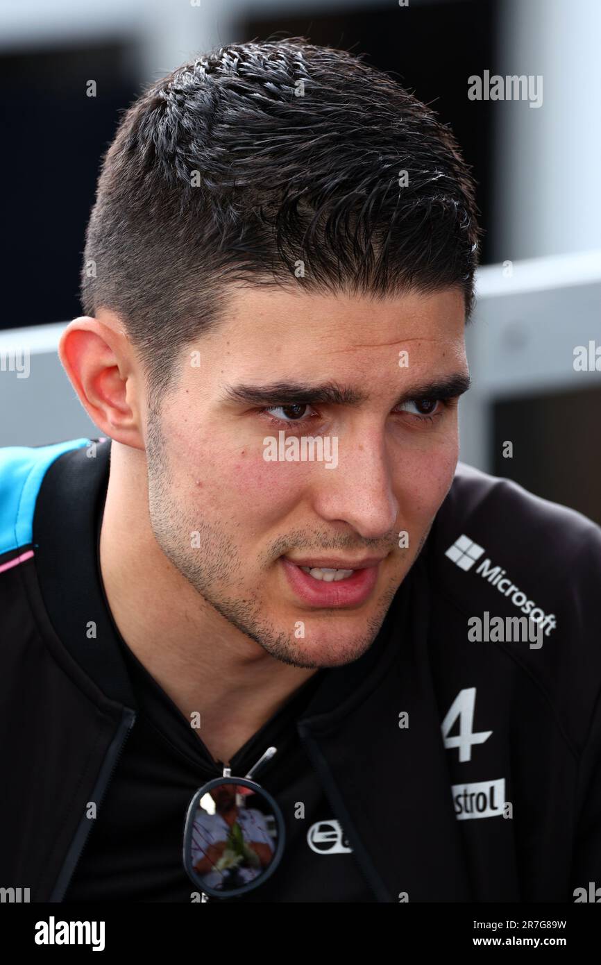 Montreal, Canada. 15th June, 2023. Esteban Ocon (FRA) Alpine F1 Team ...