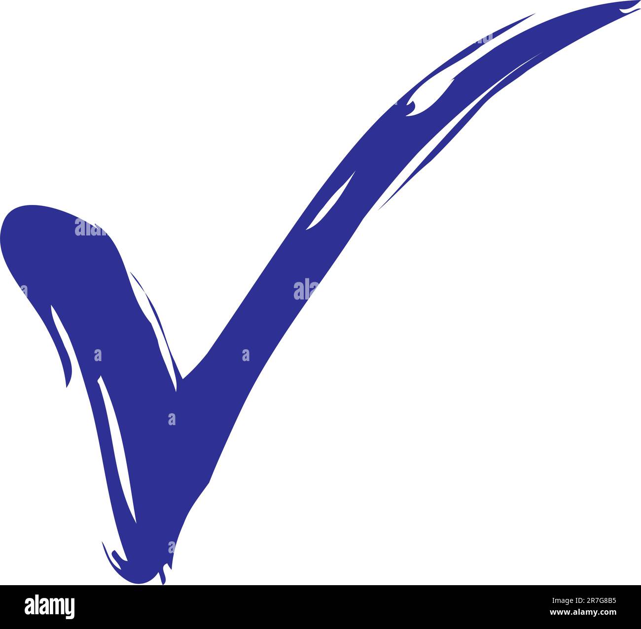 Golden check mark Stock Vector Images - Alamy