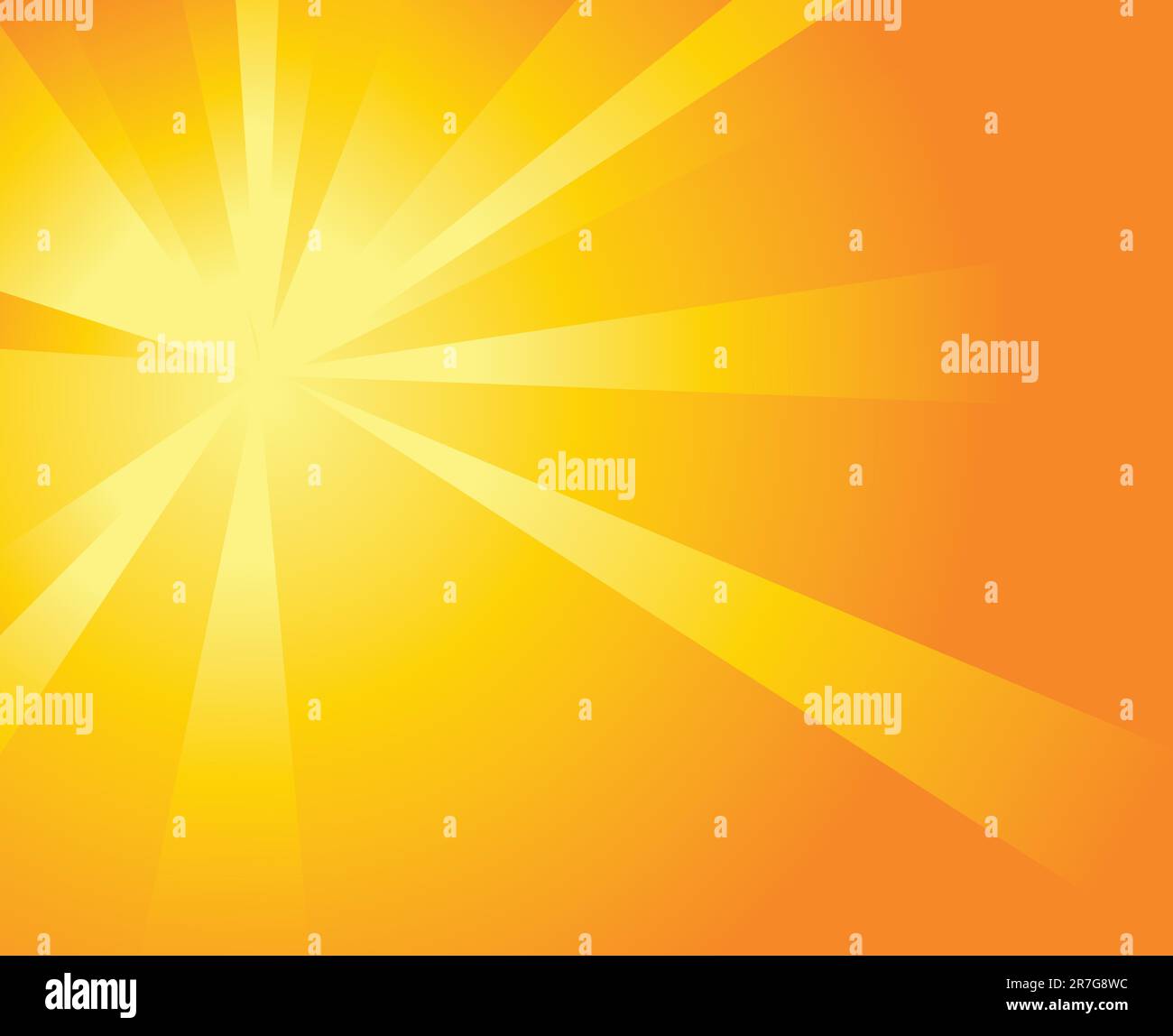 Light beams, sun Stock Vector Images - Alamy