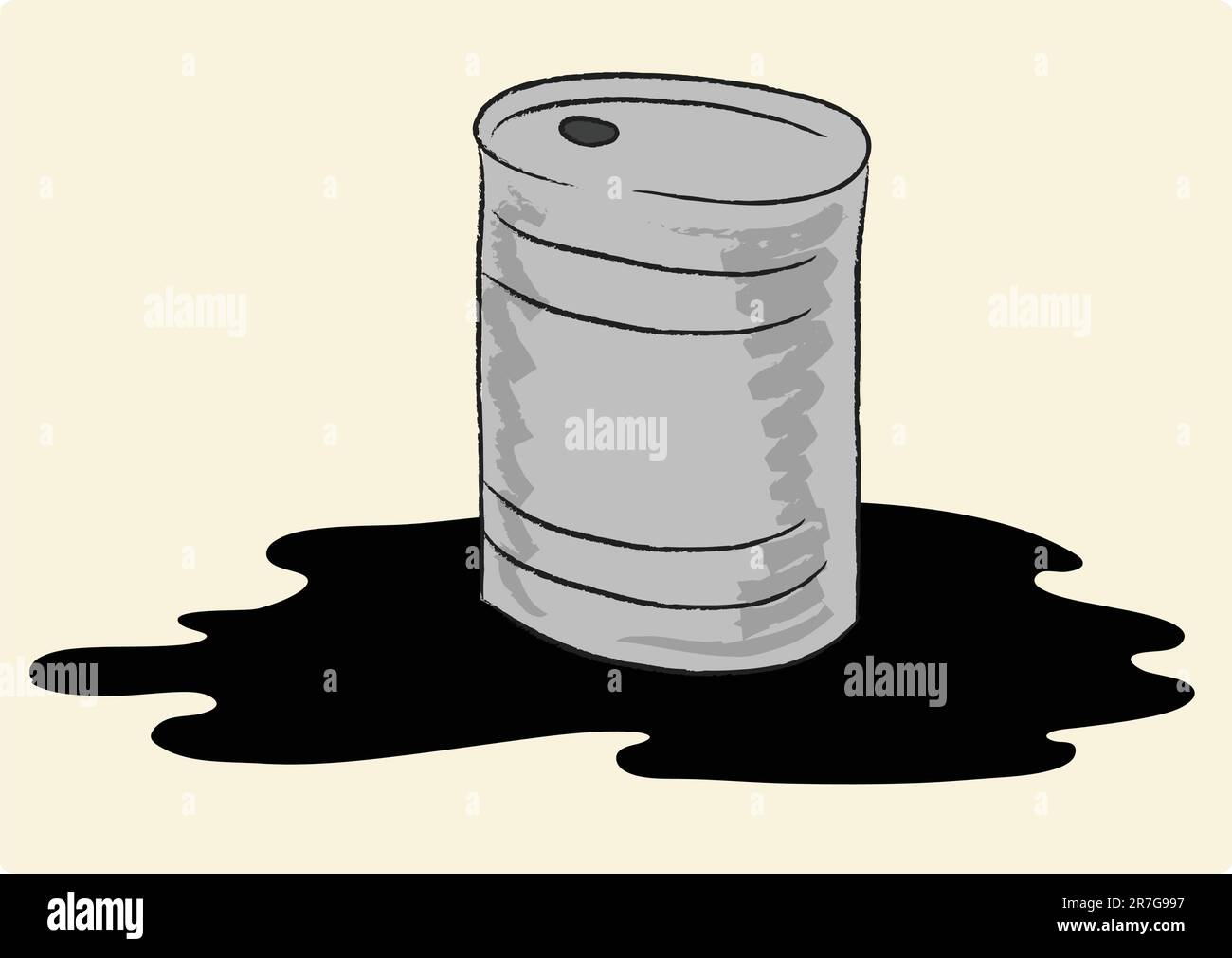 Barrel can person Stock Vector Images - Alamy