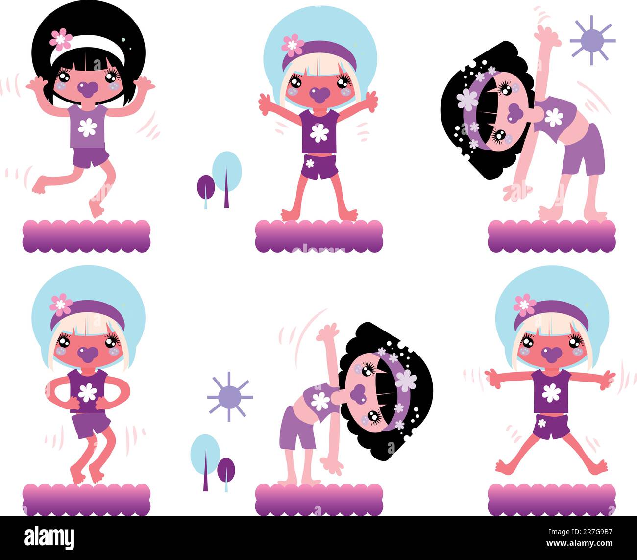 Animated cartoon elements hi-res stock photography and images - Alamy