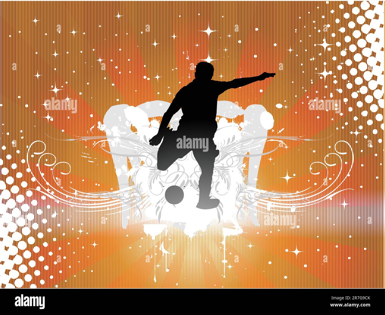 soccer player vector Stock Vector Image & Art - Alamy