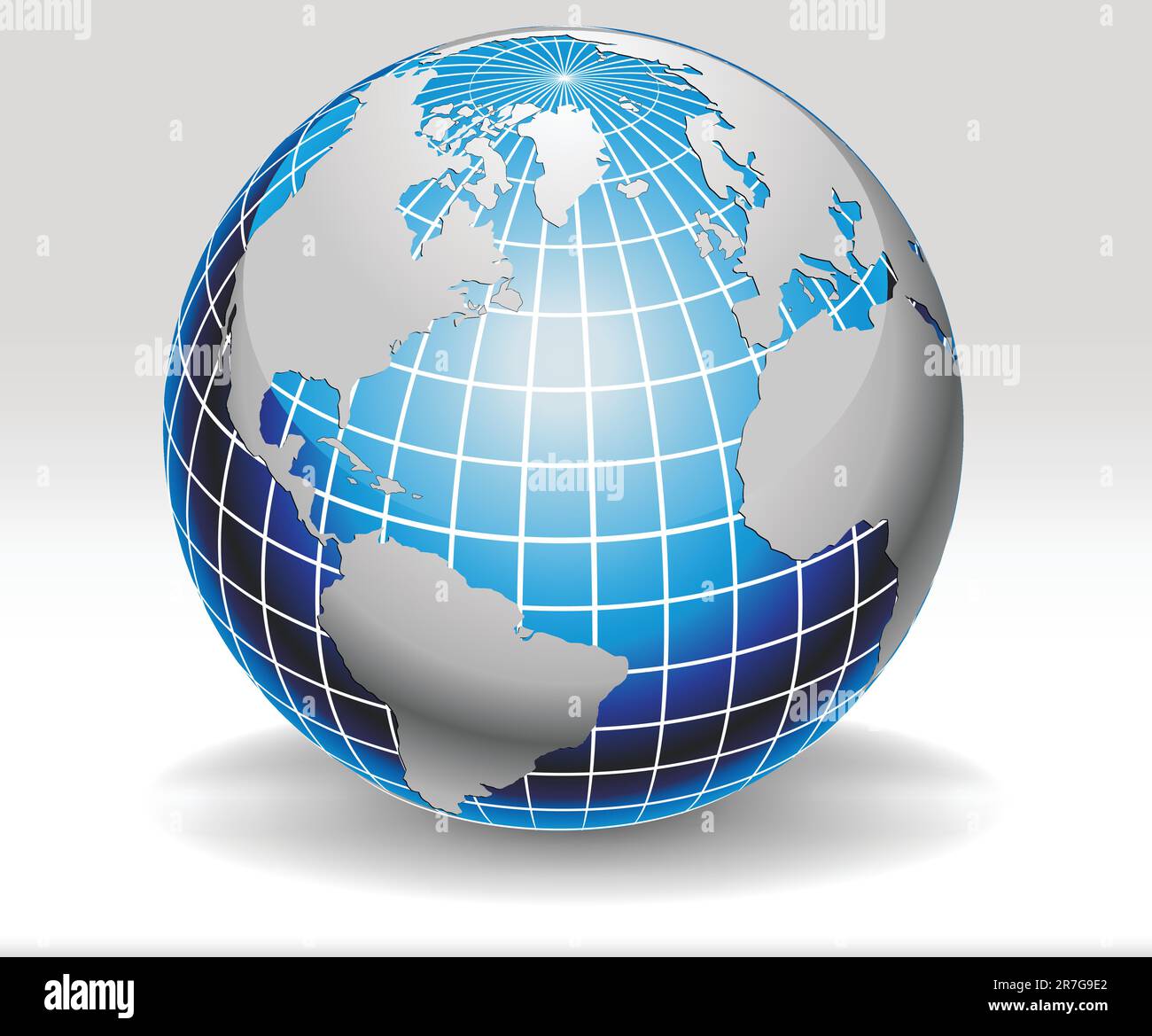 Globe of the World Stock Vector Image & Art - Alamy