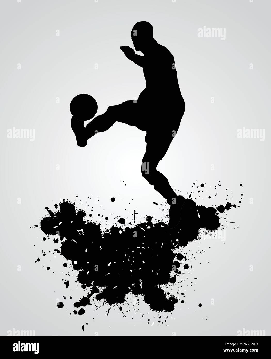 soccer player vector Stock Vector Image & Art - Alamy