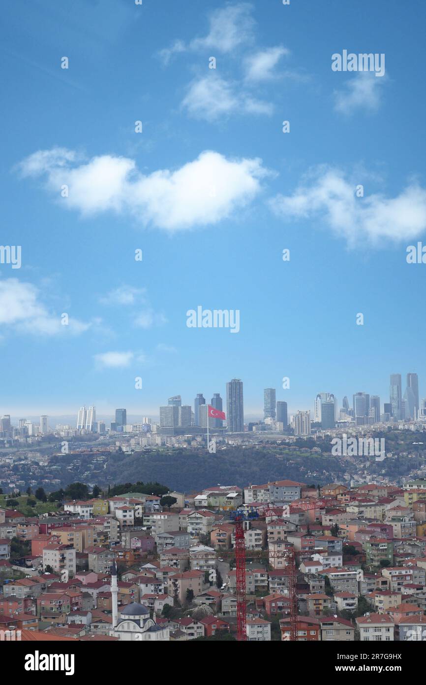 Istanbul turkey city apartment blocks hi-res stock photography and ...