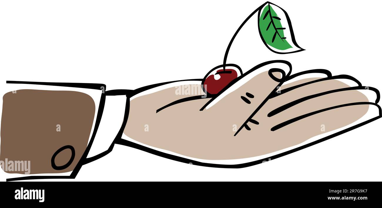 Cherry image Stock Vector Images - Alamy