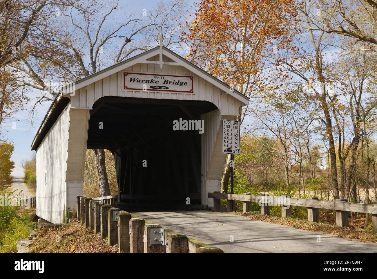 Warnke covered bridge hi-res stock photography and images - Alamy